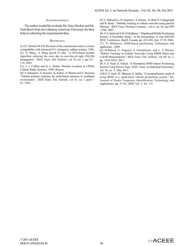 An Rss Based Localization Algorithm In Cellular Networks Pdf 3097