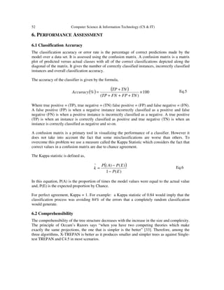 X-TREPAN: A MULTI CLASS REGRESSION AND ADAPTED EXTRACTION OF COMPREHENSIBLE DECISION TREE IN ...