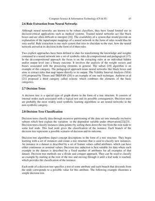 X-TREPAN: A MULTI CLASS REGRESSION AND ADAPTED EXTRACTION OF COMPREHENSIBLE DECISION TREE IN ...