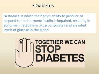 General Introduction Towards Diabetes | PPTX