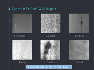 Metal Surface Defect Inspection Through Deep Neural Network | PPTX