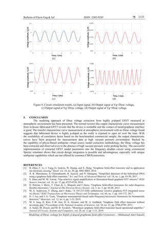 Modeling of Dirac voltage for highly p-doped graphene field-effect transistor measured at ...