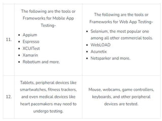 4&5.pptx SOFTWARE TESTING UNIT-4 AND UNIT-5 | PPTX