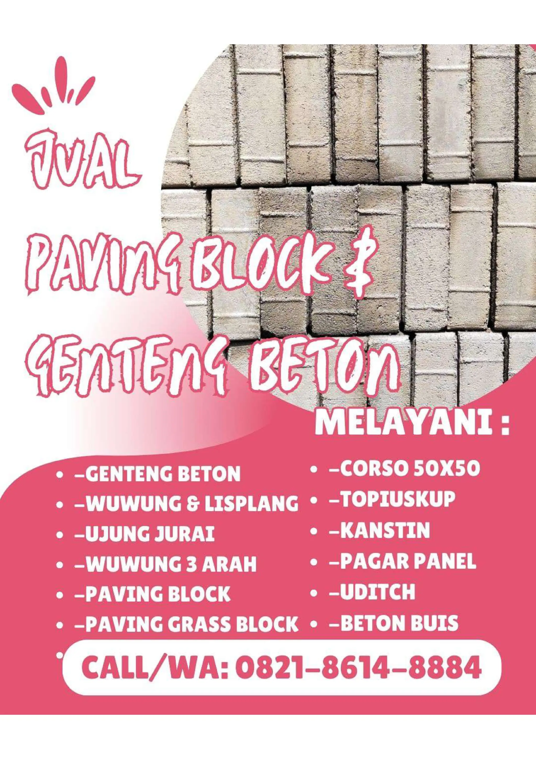 Paving Block Anti-Pudar, Warna Awet Sepanjang Tahun. | PDF