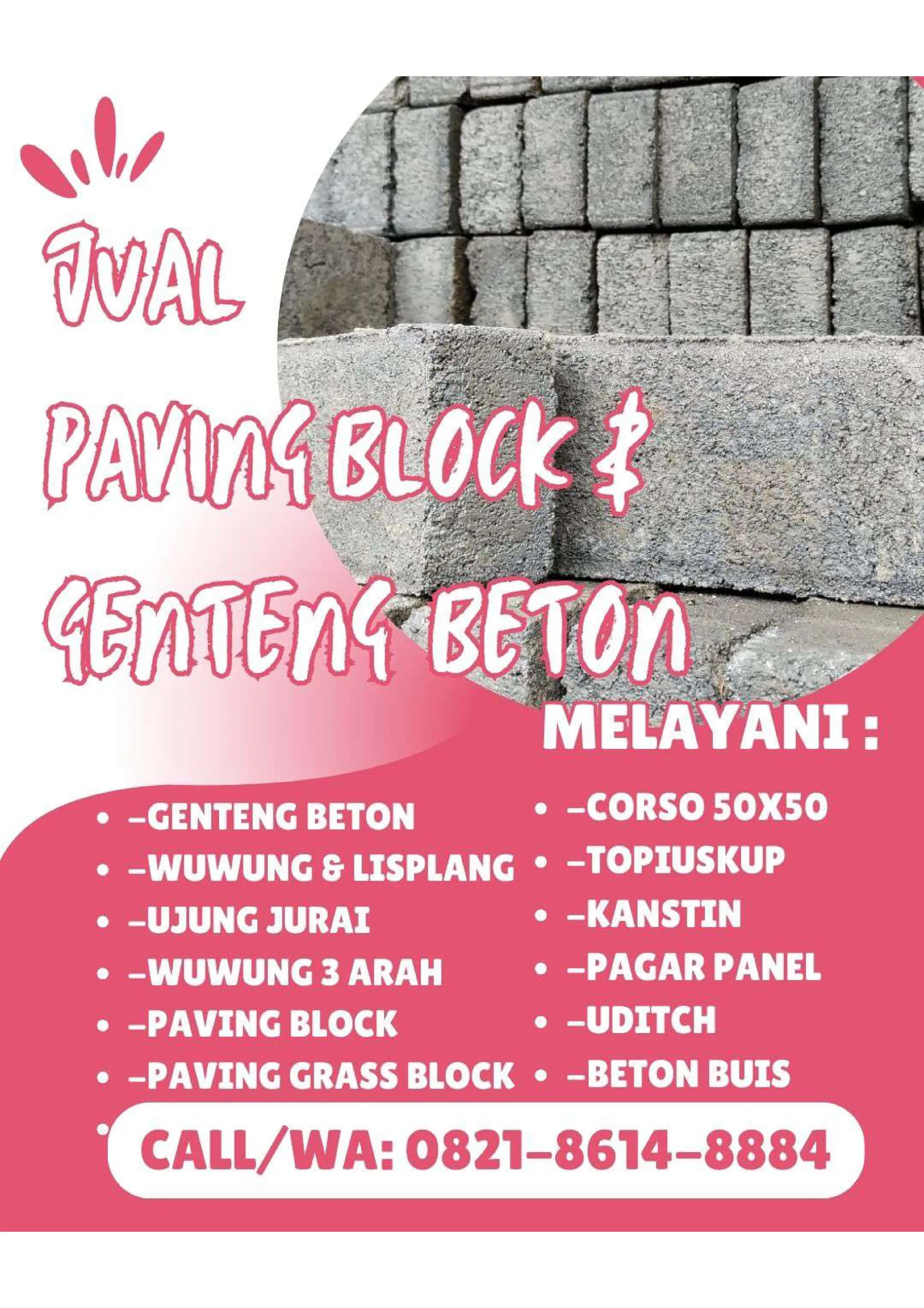 Paving Block Anti-Pudar, Warna Awet Sepanjang Tahun. | PDF