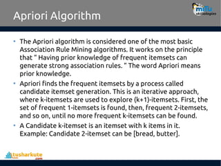 45.-Association-Rule-Mining Sources and nature of data, classification ...