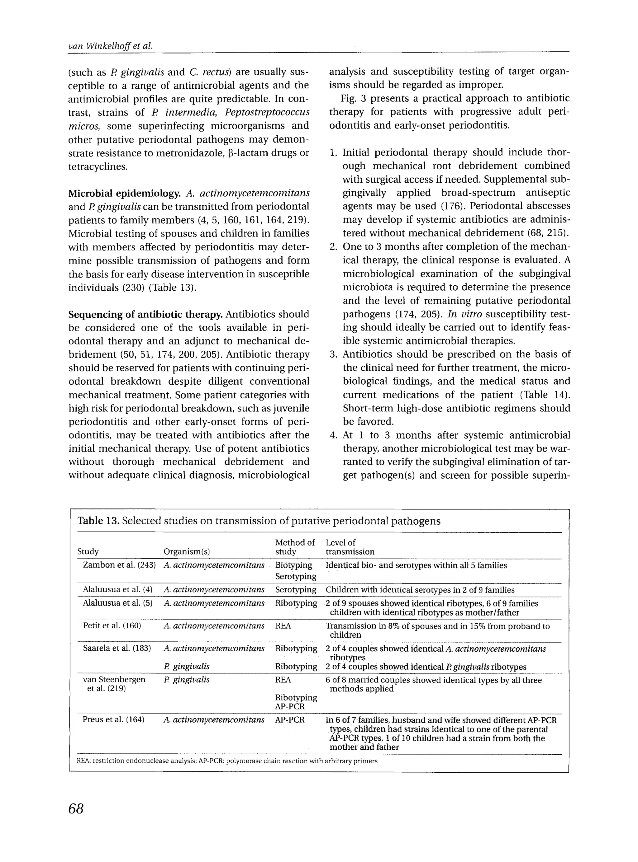 antibiotics in perio | PDF