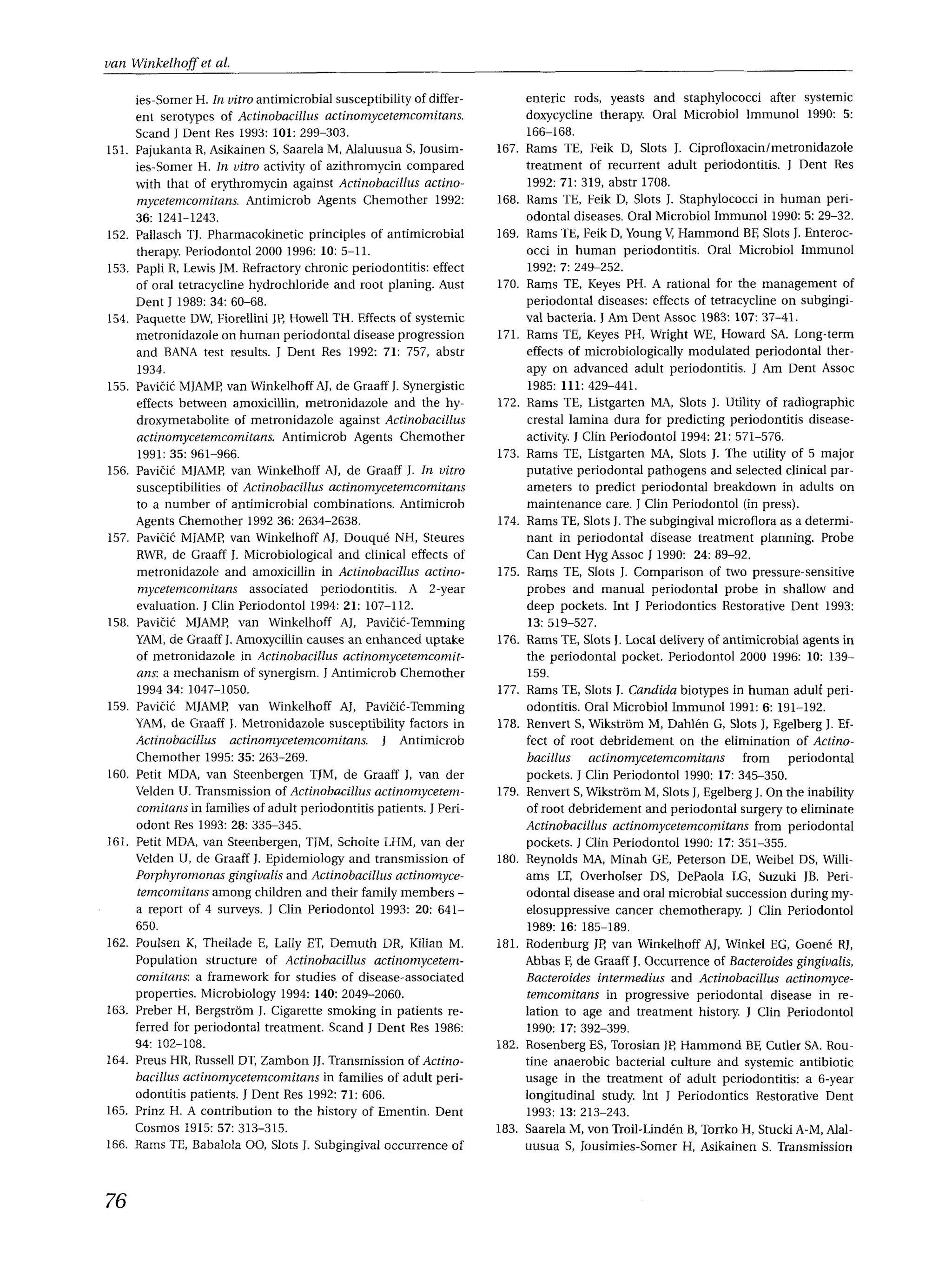 antibiotics in perio | PDF
