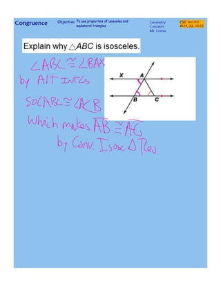 4 5 Isosceles And Equilateral Triangles Concepts Pdf