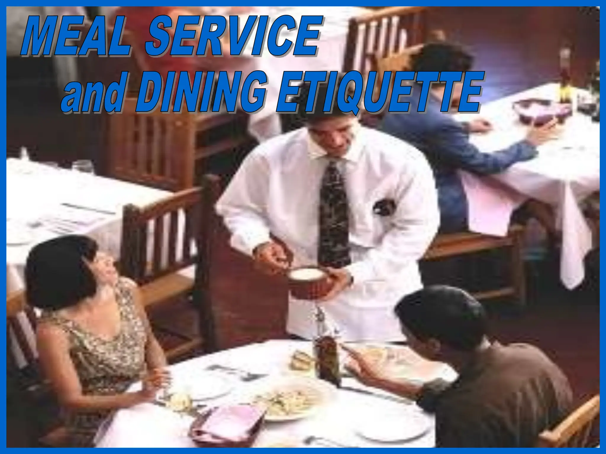 45- Meal- Service- and- Table- Etiquette | PPT