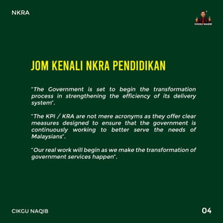 NKRA (National Key Result Areas) | PDF