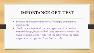 T-Test | PPTX