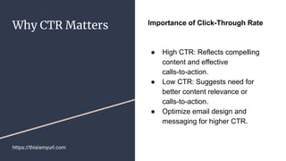 Understanding Email Marketing Analytics and Insights | PDF