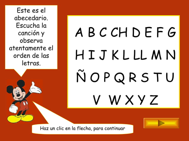 45037 179765 presentación 1 el abecedario | PPT