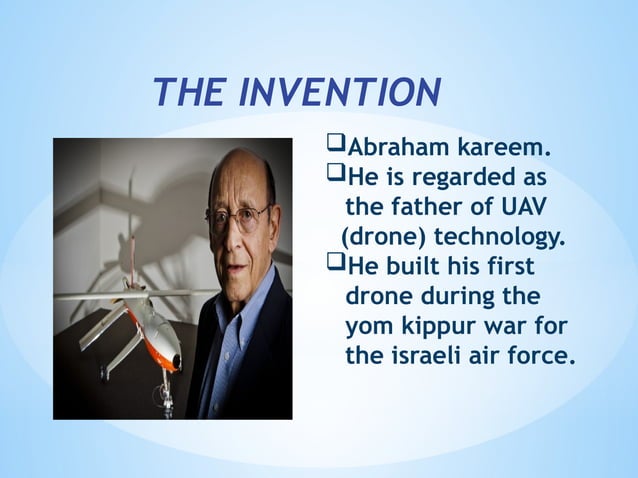 PPT for drones introduction and UAV vahicle | PPT