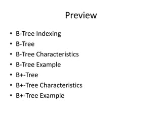 B-and-B-Tree-ppt presentation in data structure | PPT