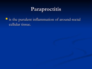 Purulent infection, Acute and Chronic . | PPT