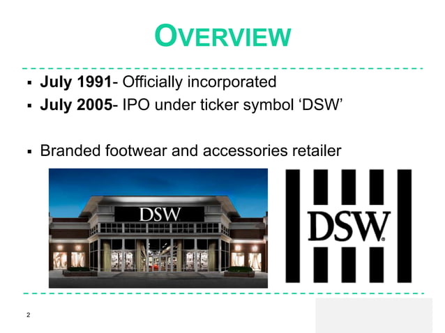 DSW Consumer Segmentation | PPT