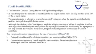 comlementary symmetry pushpull class B amplifier (1).pptx