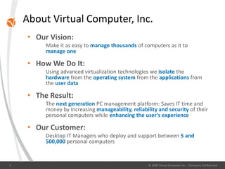 Five Ways Virtualization is Changing Your PC Slide Deck #2 | PPTX