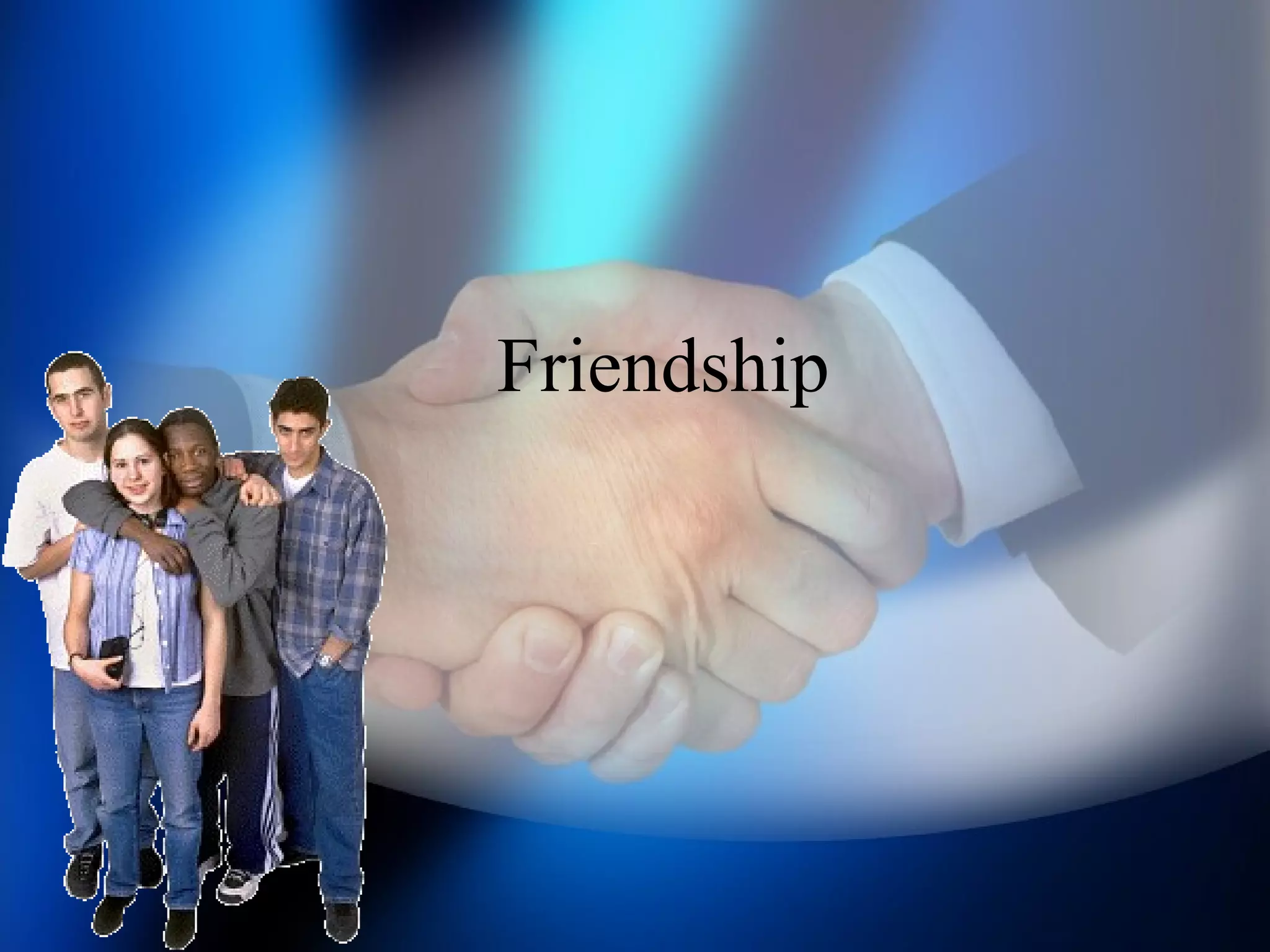 friendship | PPT