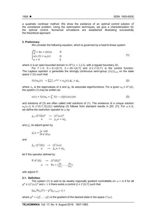 Regional gradient optimal control problem governed by a distributed bilinear systems | PDF