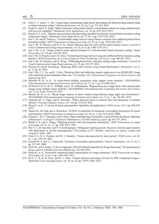 Halftoning-based BTC image reconstruction using patch processing with ...