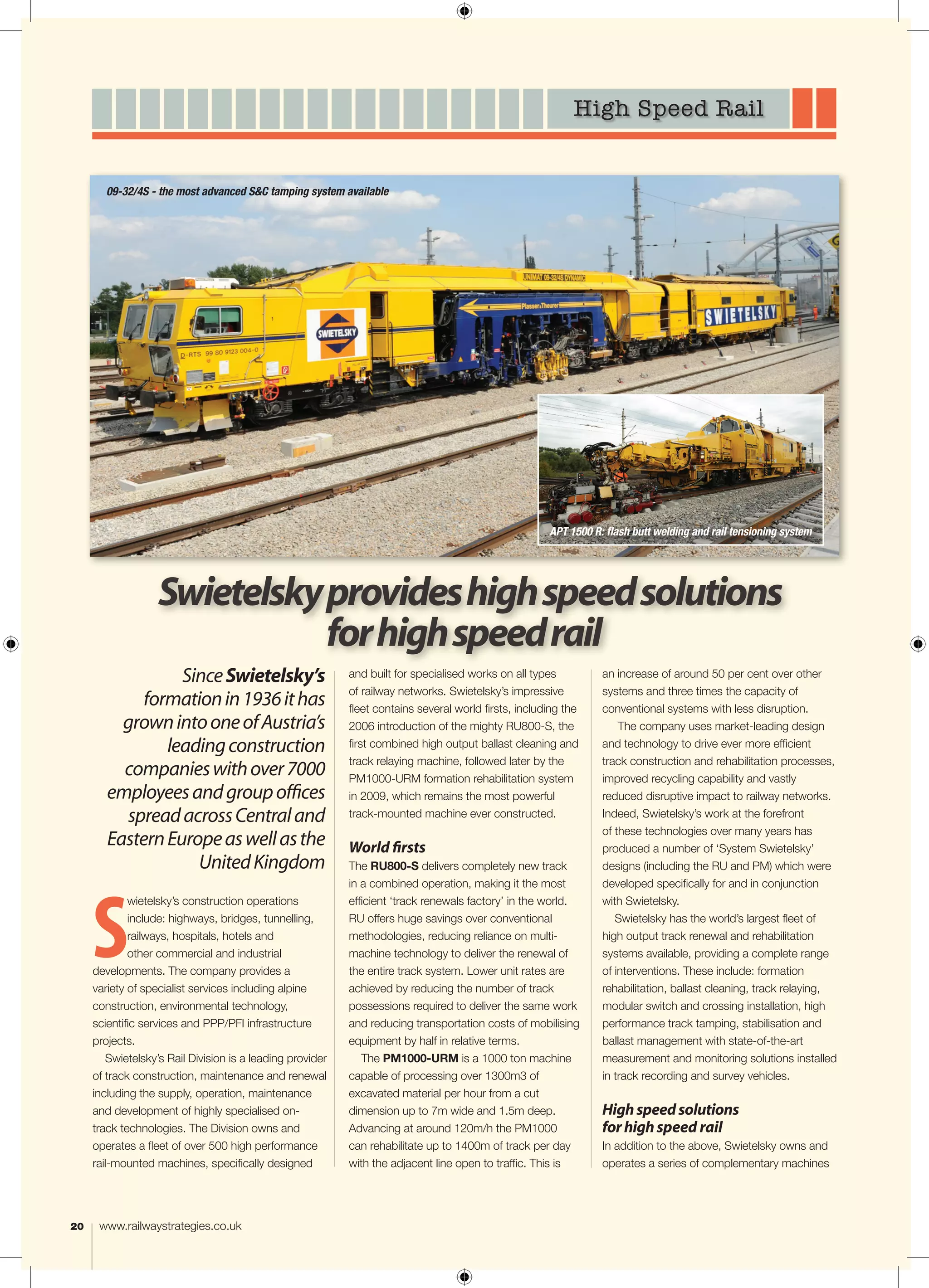 3. Railway Strategies - July 2012 | PDF | Rail Travel | Travel Type