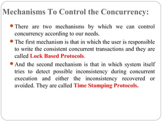 concurrency-control | PPT