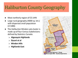 HHHS Presentation to Temiskaming Hospital | PPT | Free Download
