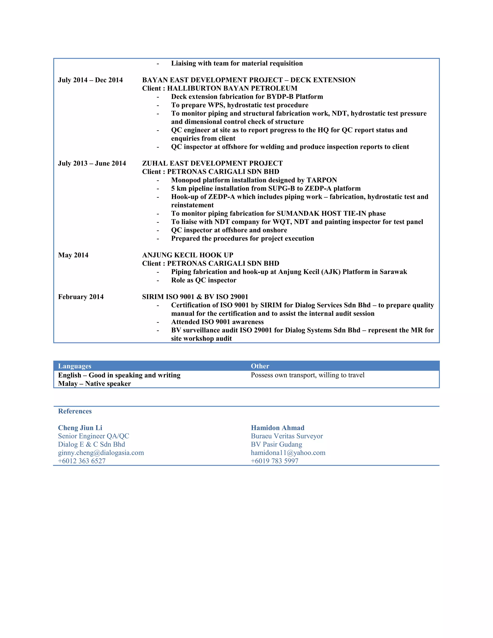 Resume MAR | PDF