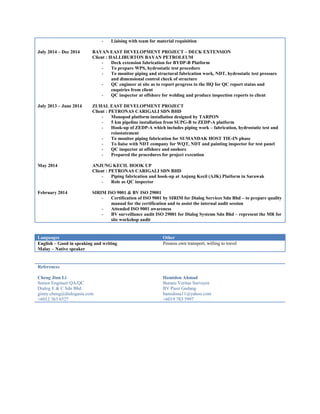 Resume MAR | PDF | Business | Business and Finance