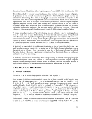 FINDING FREQUENT SUBPATHS IN A GRAPH | PDF | Programming Languages | Computing