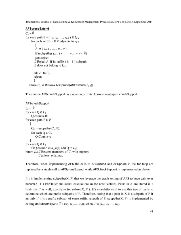 FINDING FREQUENT SUBPATHS IN A GRAPH | PDF