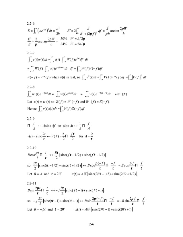 communication-systems-4th-edition-2002-carlson-solution-manual | PDF | Computer Networking ...