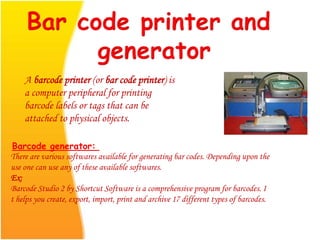 seminar-on-barcodes | PPT