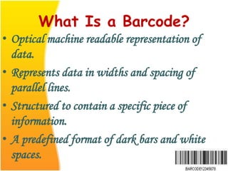 seminar-on-barcodes | PPT