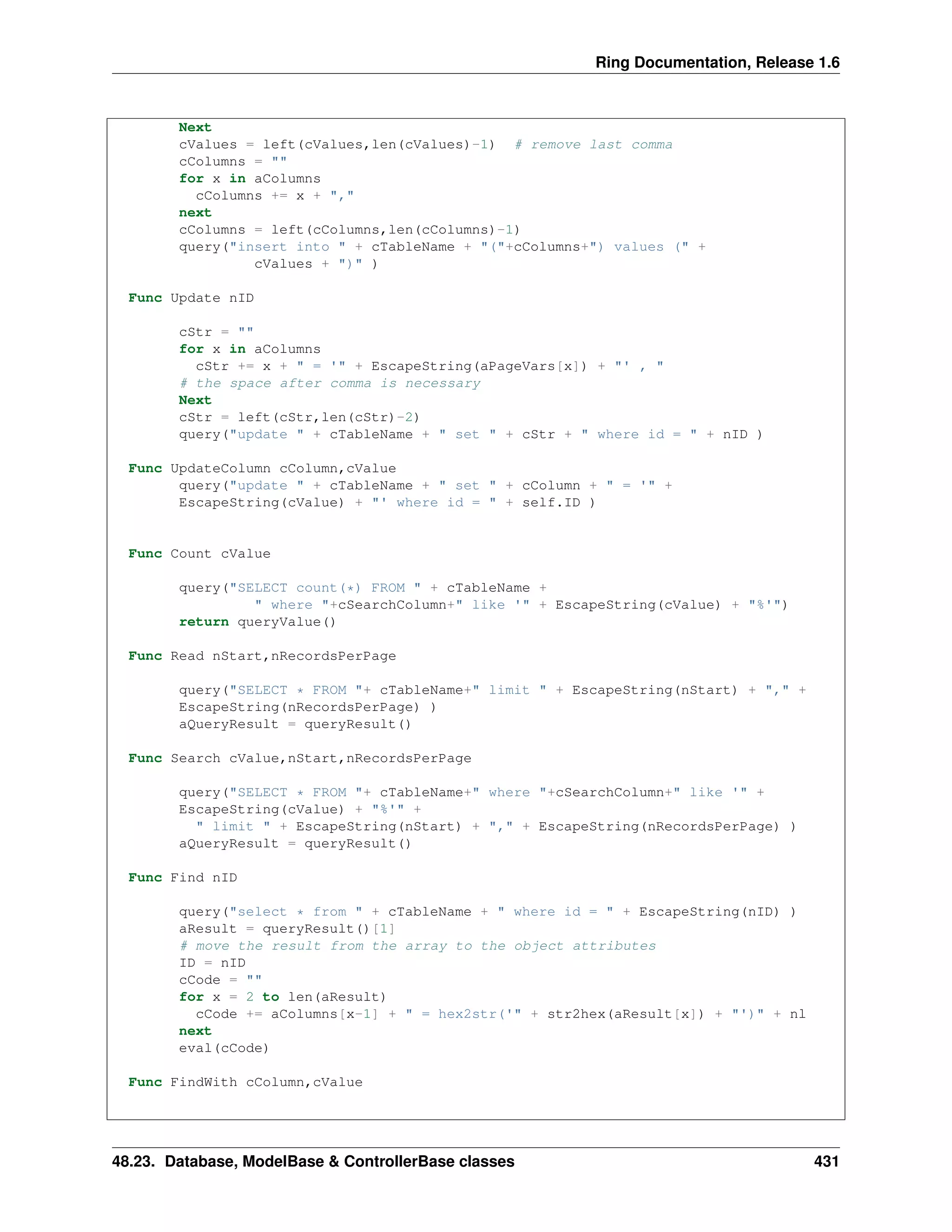 The Ring programming language version 1.6 book - Part 46 of 189 | PDF