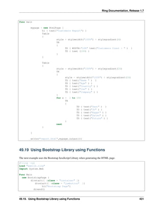 The Ring programming language version 1.7 book - Part 46 of 196 | PDF