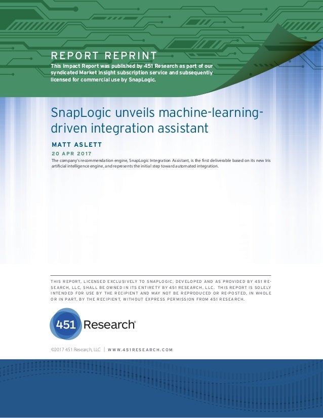 SnapLogic unveils machine-learning-driven integration assistant