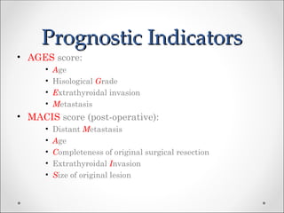 thyroid cancer and types of ca thyroid ppt | PPT
