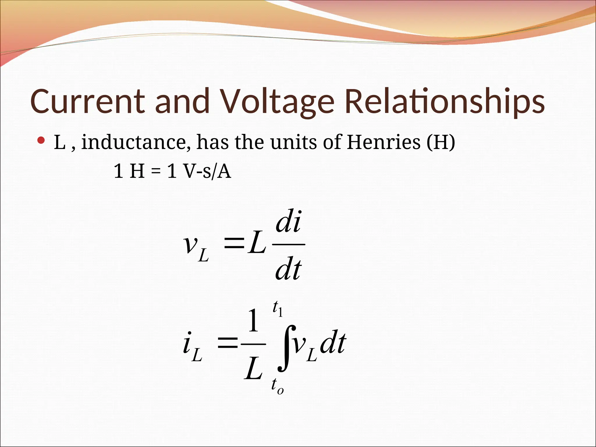 Basic Inductors power point presentation | PPT