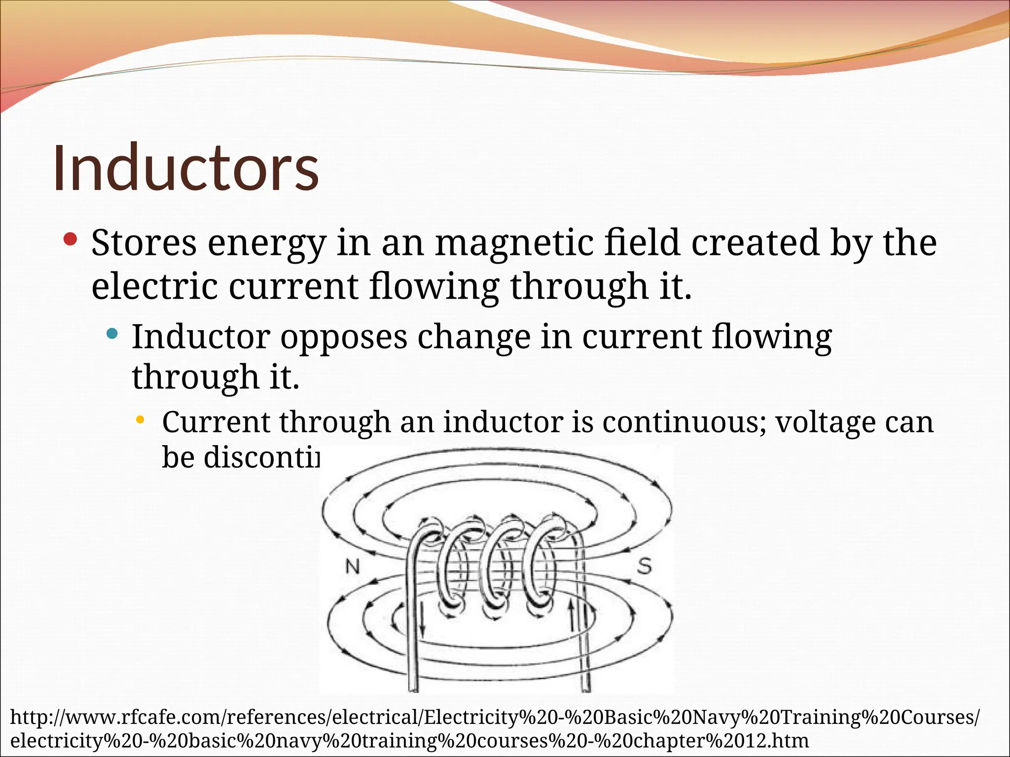 Basic Inductors power point presentation | PPT