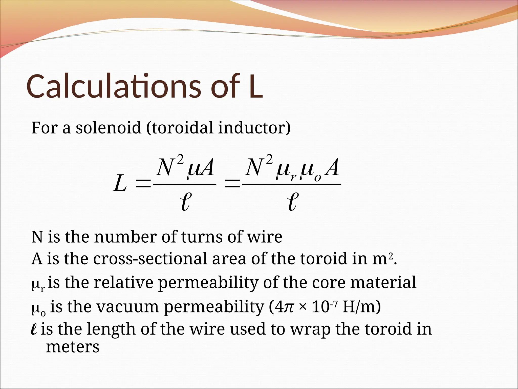Basic Inductors power point presentation | PPT
