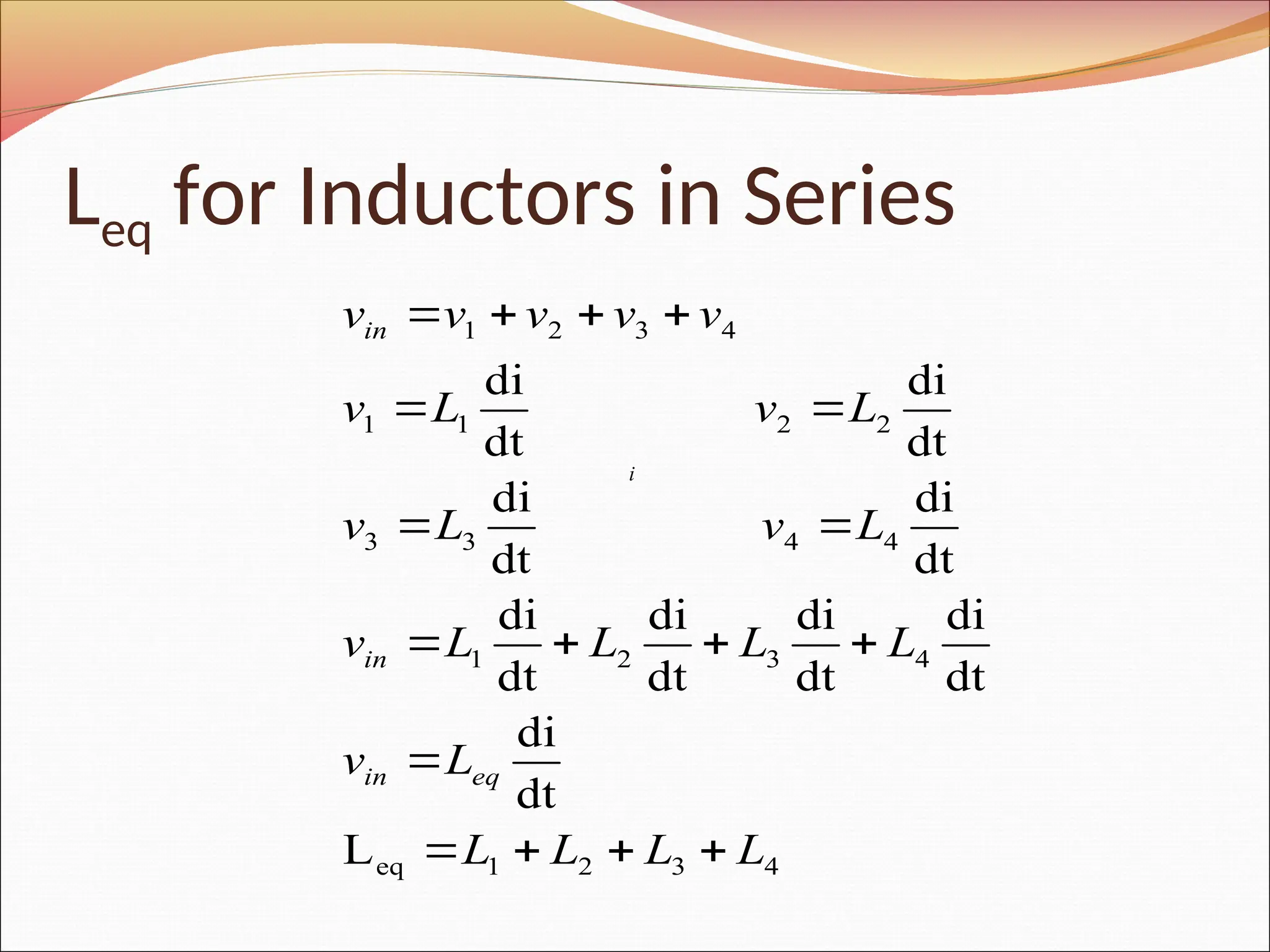 Basic Inductors power point presentation | PPT