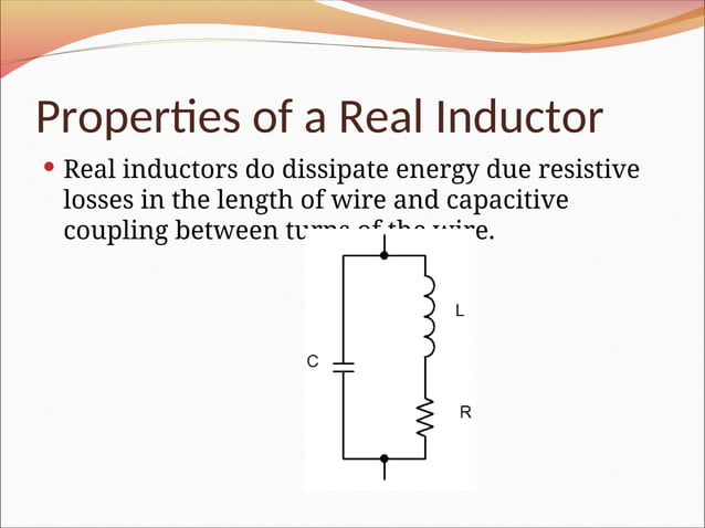 Basic Inductors power point presentation | PPT