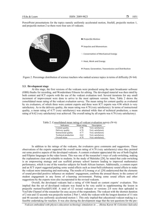 Vodcast embedded with physics education technology simulation in ...