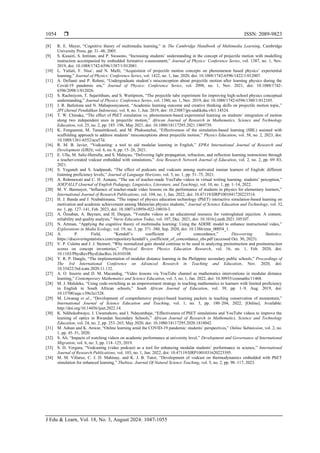 Vodcast embedded with physics education technology simulation in ...