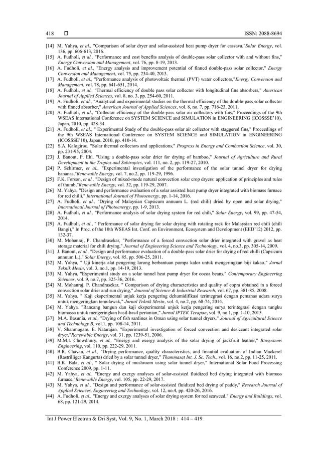 Review on Solar Collector for Agricultural Produce | PDF | Power and Energy Industry | Industries