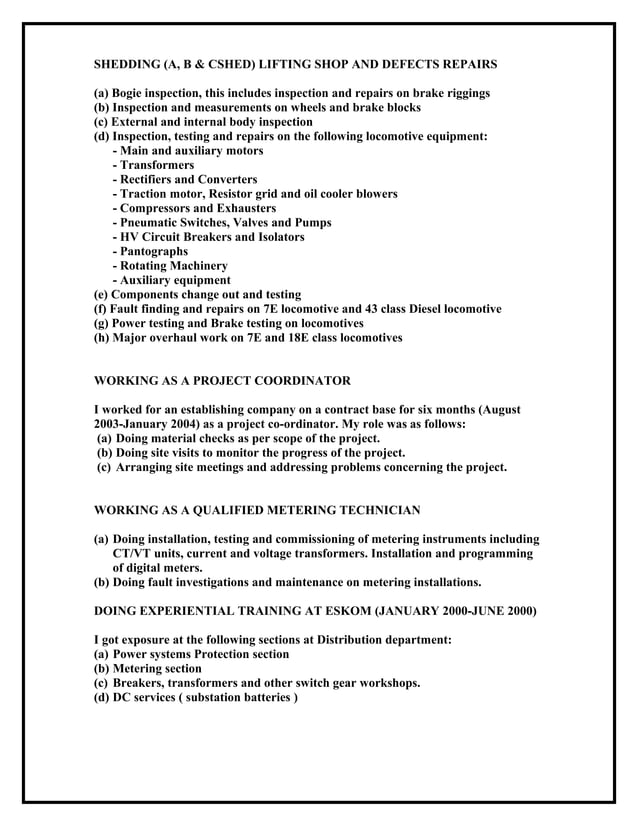 CV ELIAS 2 | DOC | Education